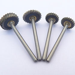 Power Carving Bits - Small Shaft - 3mm & 1/8" For Dremel Style Machine ...